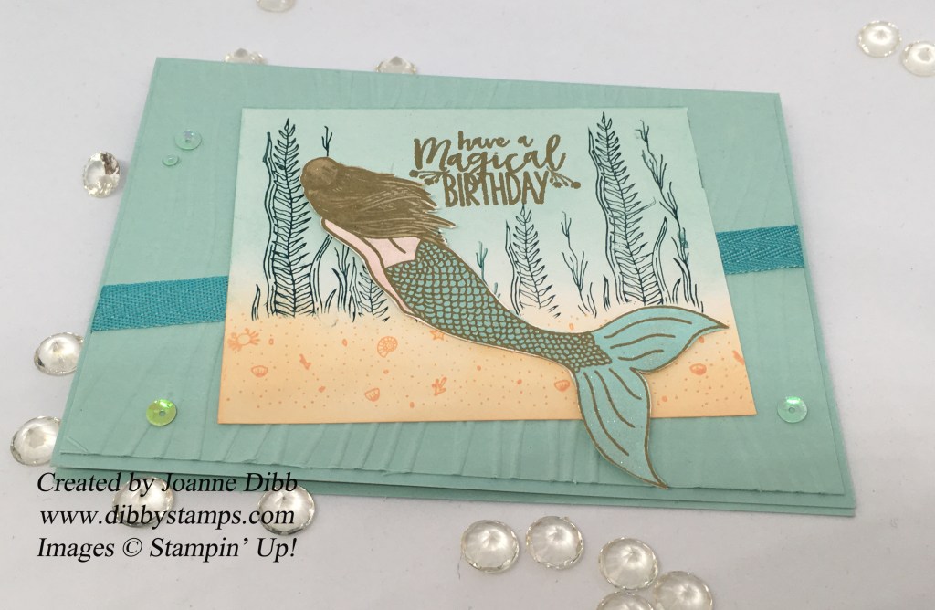 Magical Mermaid Birthday Card – Dibby Stamps