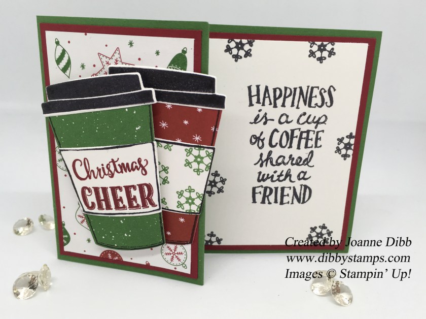Coffee Cup Gift Card Holders – Dibby Stamps