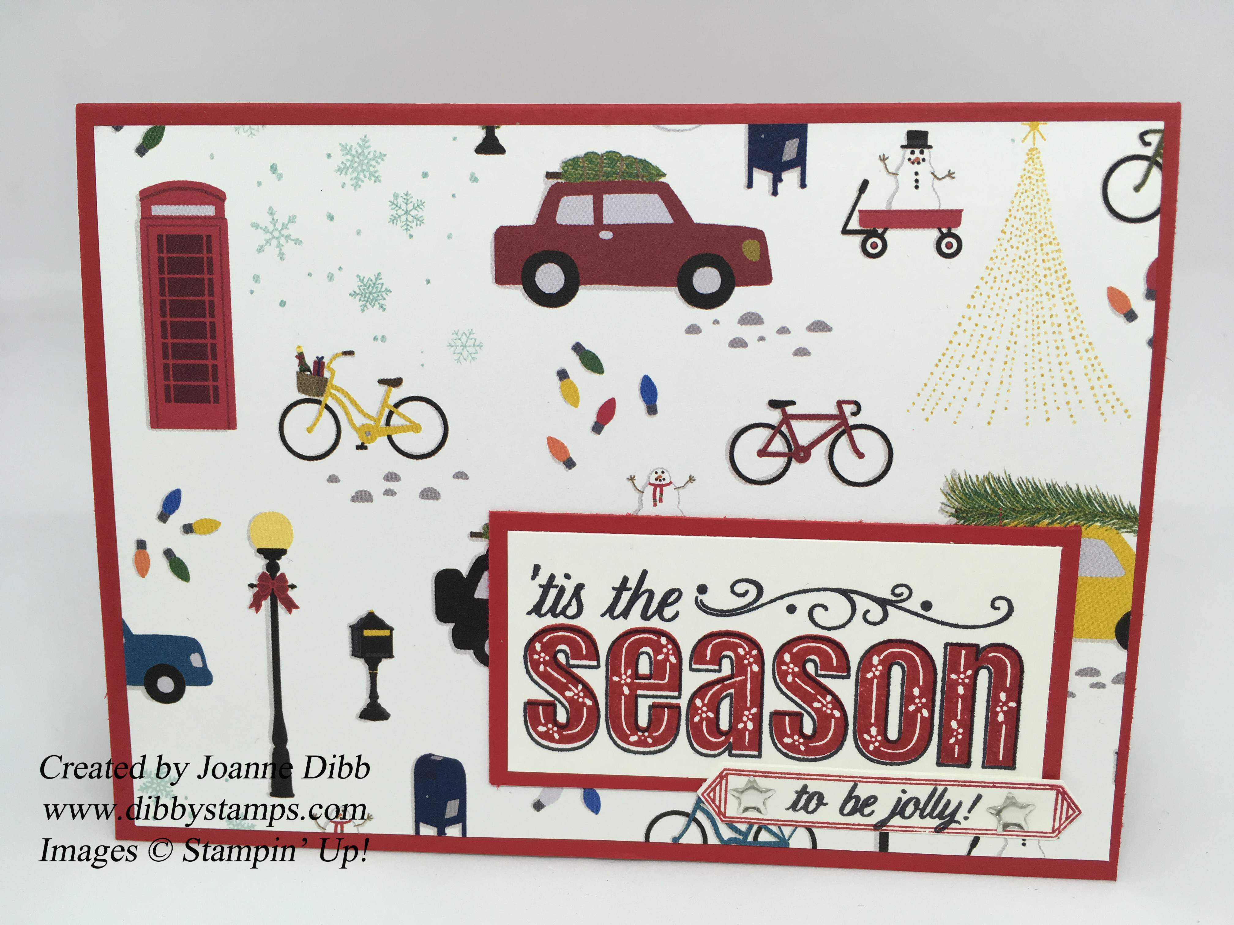 Four Festive Cards – Dibby Stamps