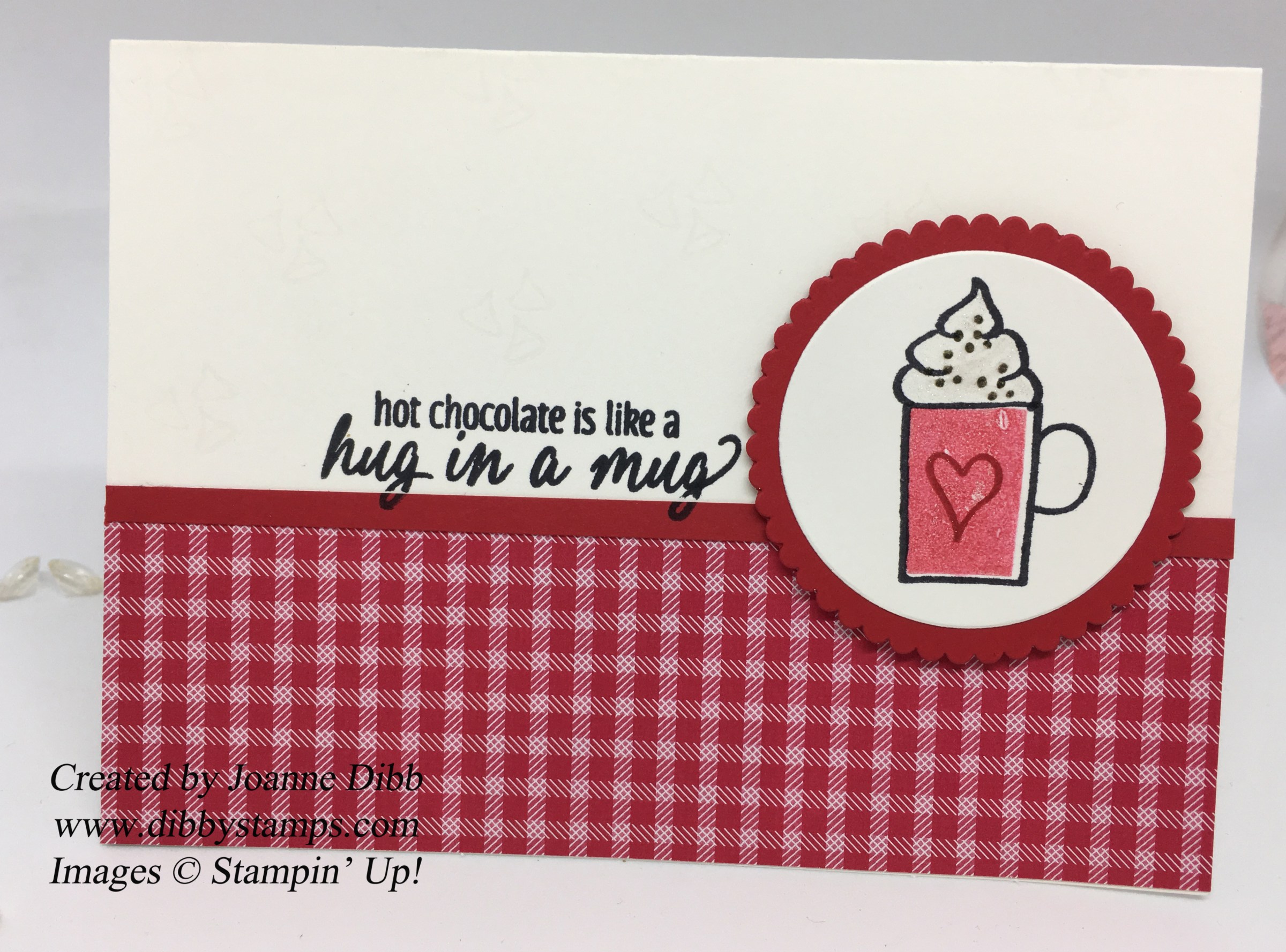 Hug in a Mug Hot Chocolate Card – Dibby Stamps