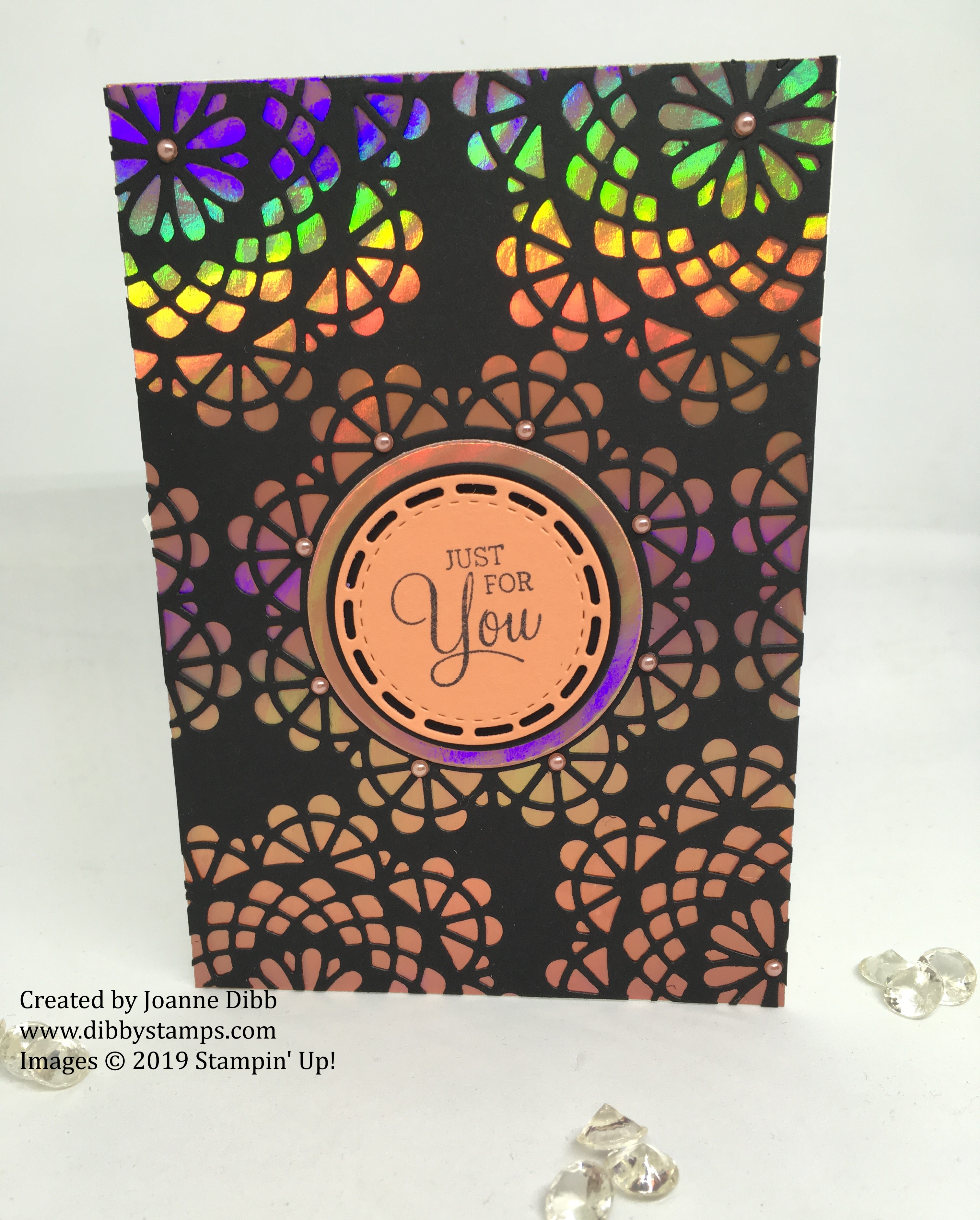 Fantastic Foil Doily Card – Dibby Stamps