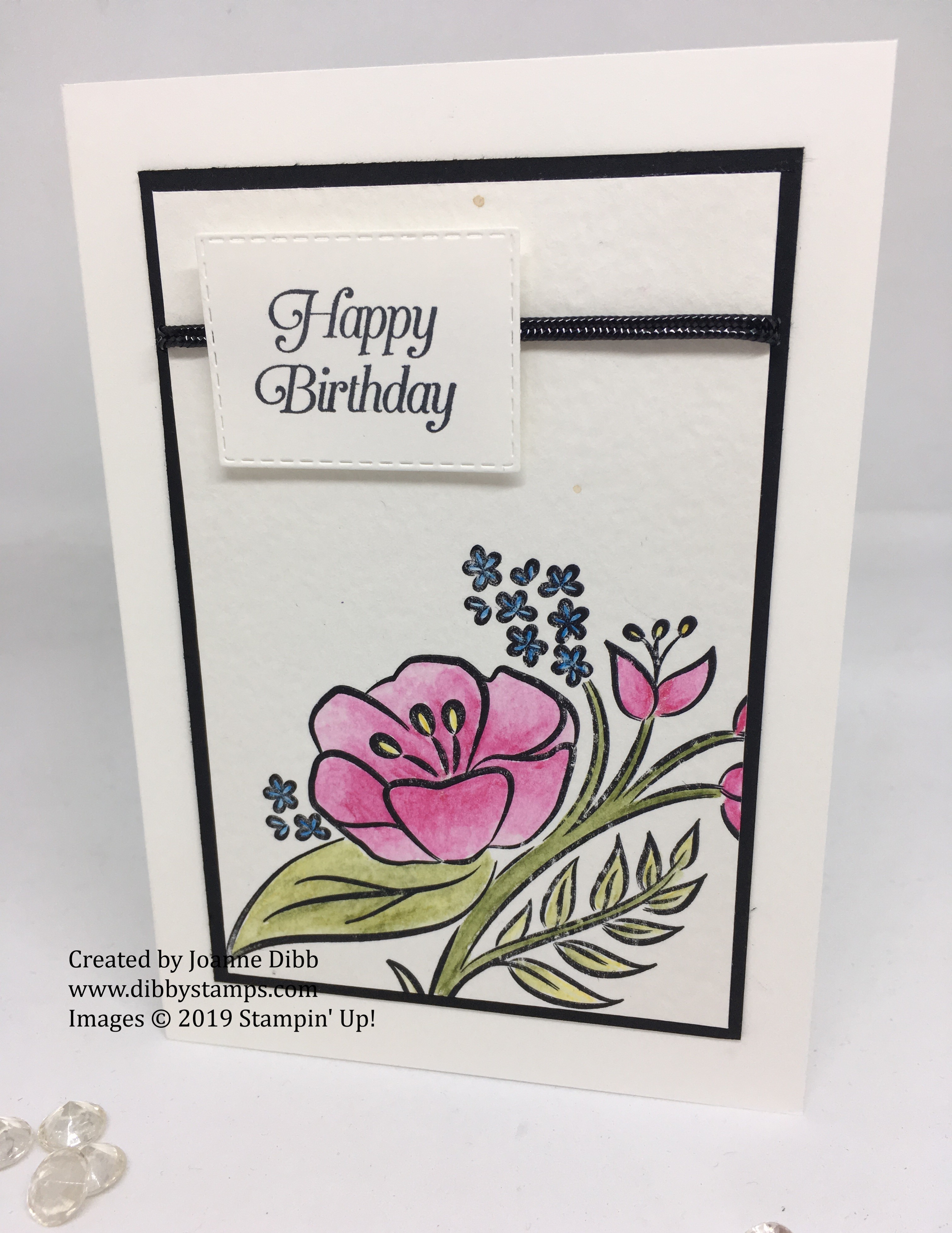 All That You Are Watercolour Card – Dibby Stamps