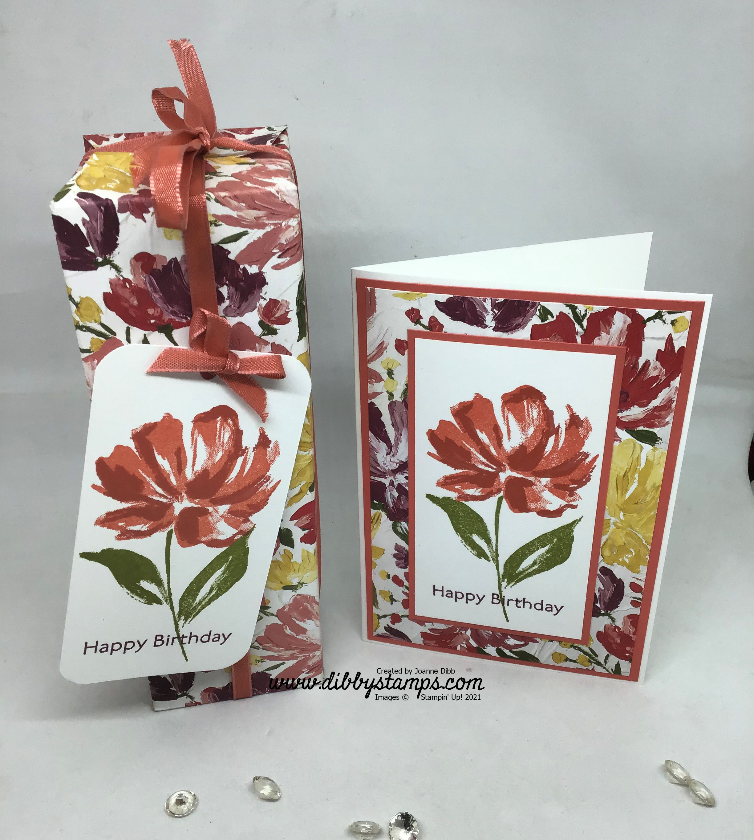 Fine Art Floral Gift Box & Card Duo – Dibby Stamps