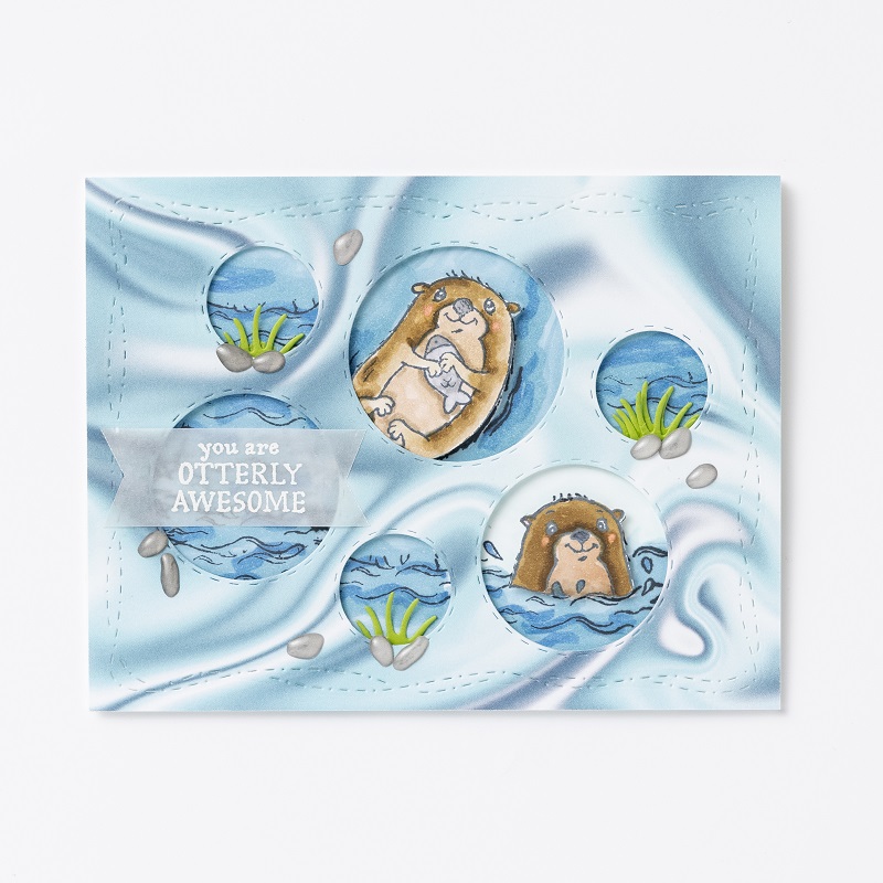 Tuesday Inspiration: Awesome Otters – Dibby Stamps